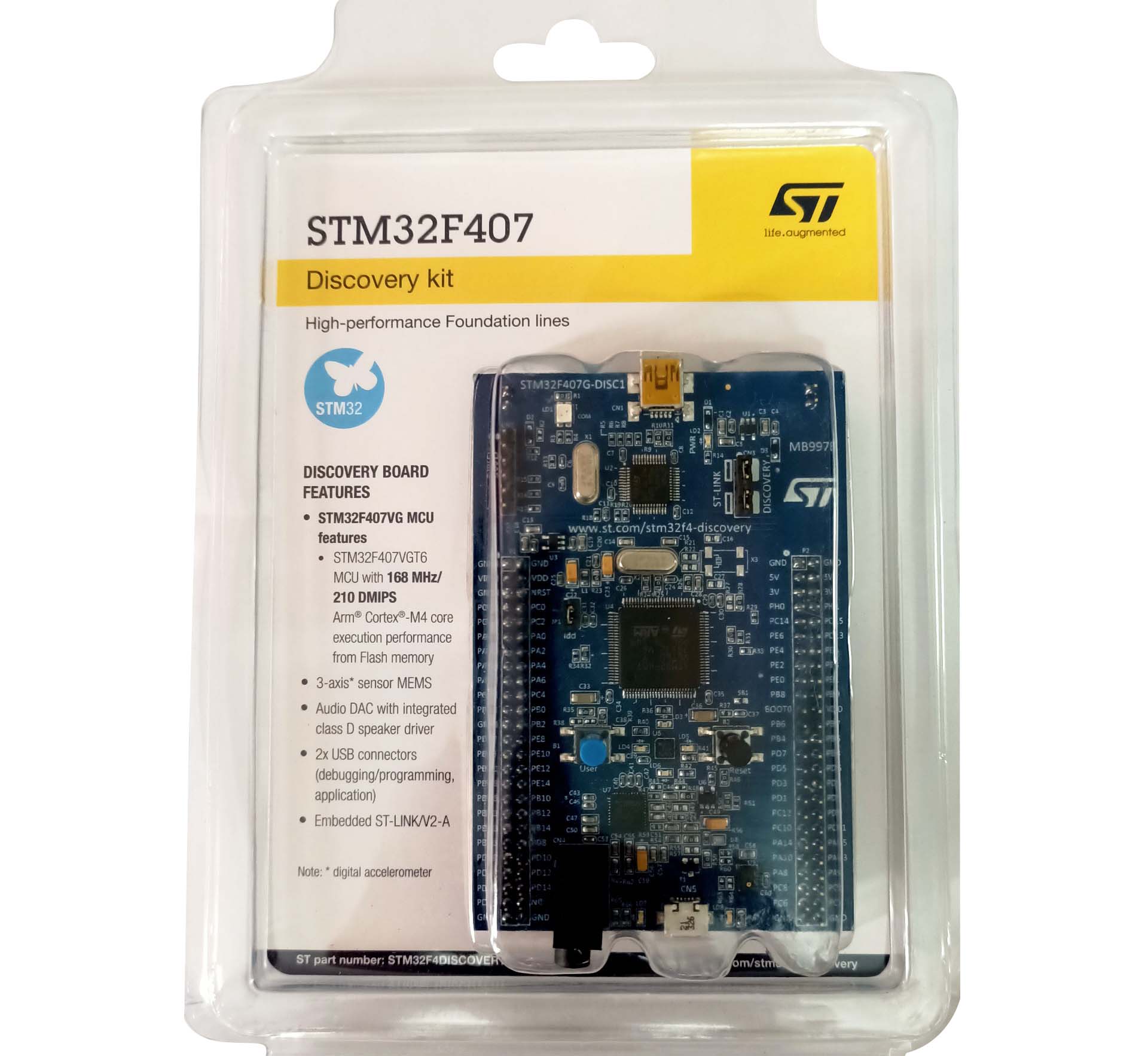 KIT STM32F407 DISCOVERY - HitechUni